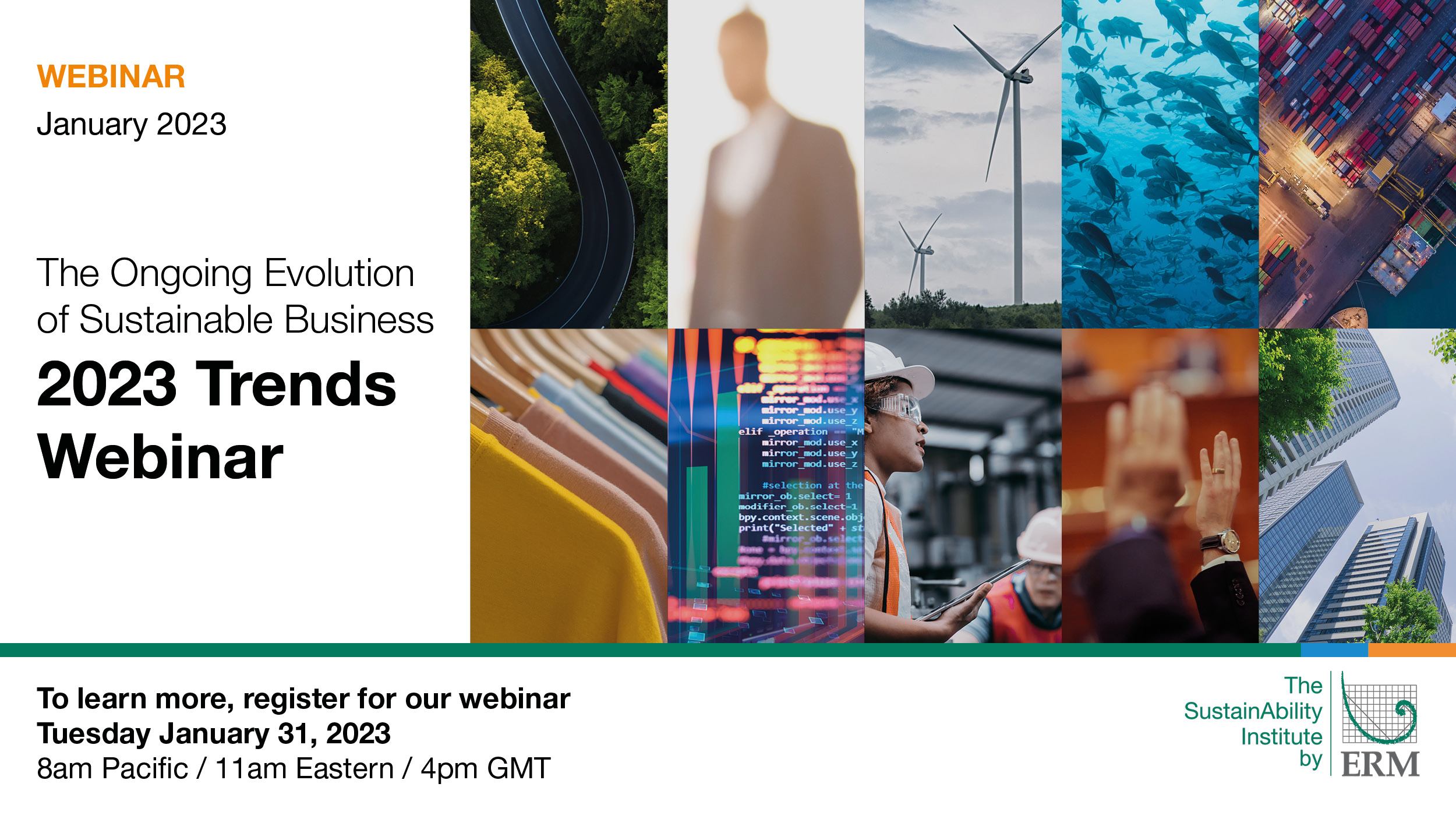 Recording: 2023 Trends Webinar: The Ongoing Evolution of Sustainable ...