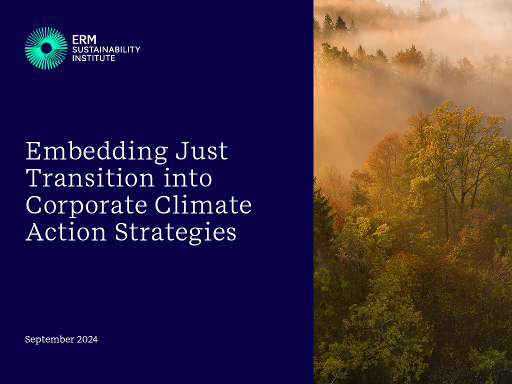 Embedding just transition into corporate climate action strategies